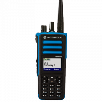 MOTOROLA DP4801ex Intrinsically Safe Two-Way Radios - Certified