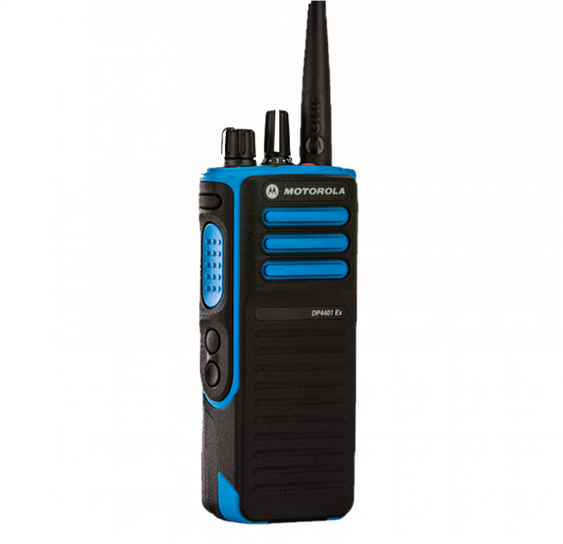 MOTOROLA DP4401ex Intrinsically Safe Two-Way Radios - Certified