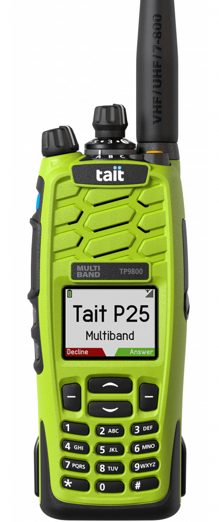 Tait TP9800 Multiband P25 Portable - MiningTelecoms Australia